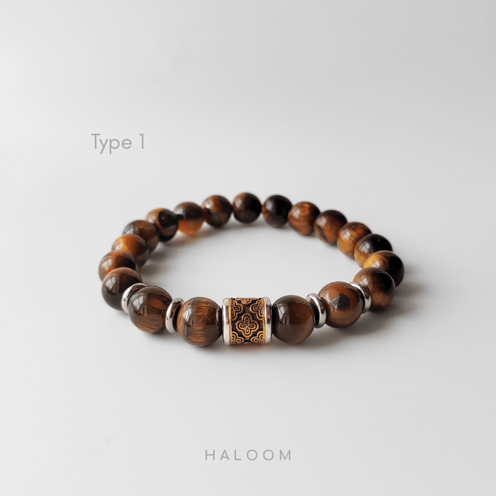 Tiger’s Eye Bracelet for Men – 10mm | Focus, Wealth & Confidence – Haloom